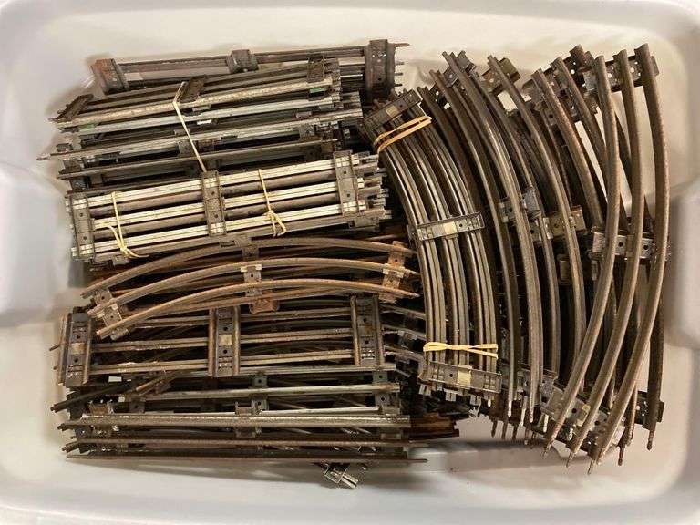 Large Group of Assorted O Scale Train Tracks - Matthew Bullock Auctioneers