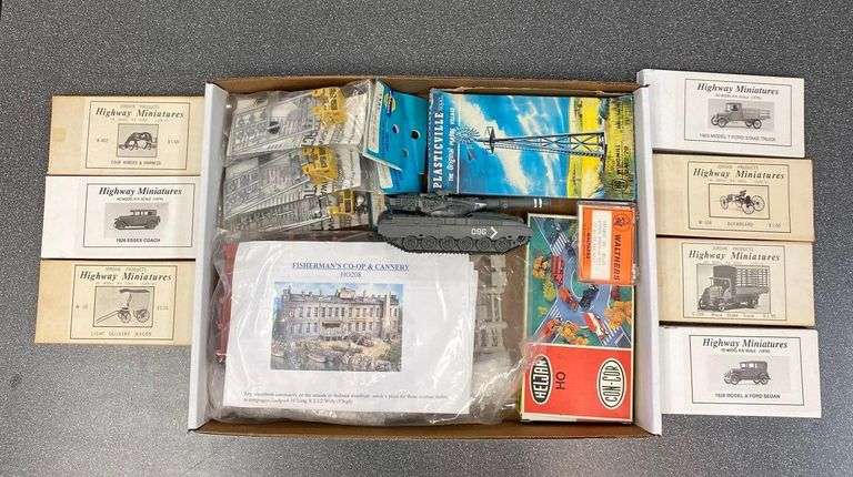 Group Of Jordan Products Ho Scale miniatures - Matthew Bullock Auctioneers