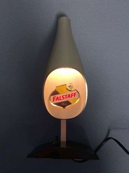 Falstaff Light-Up Advertising Beer Cash Register Topper - Matthew ...