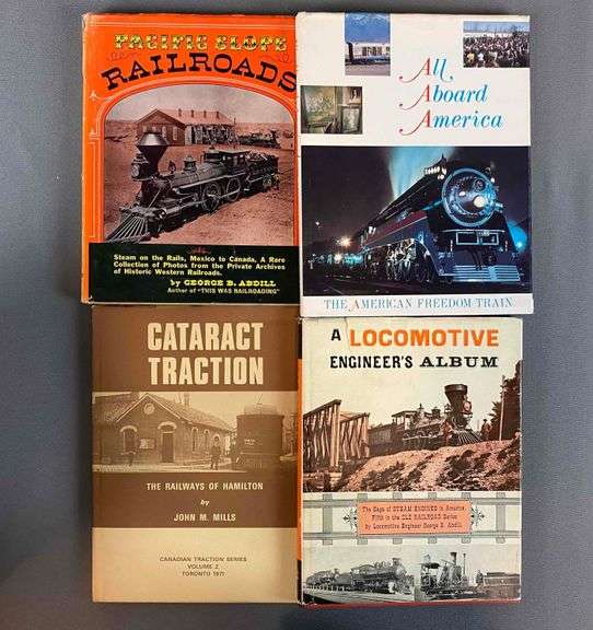 Group Of 14 Train Books - Matthew Bullock Auctioneers