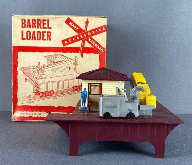 Marx O Scale No. 1456 Barrel Loader - Matthew Bullock Auctioneers
