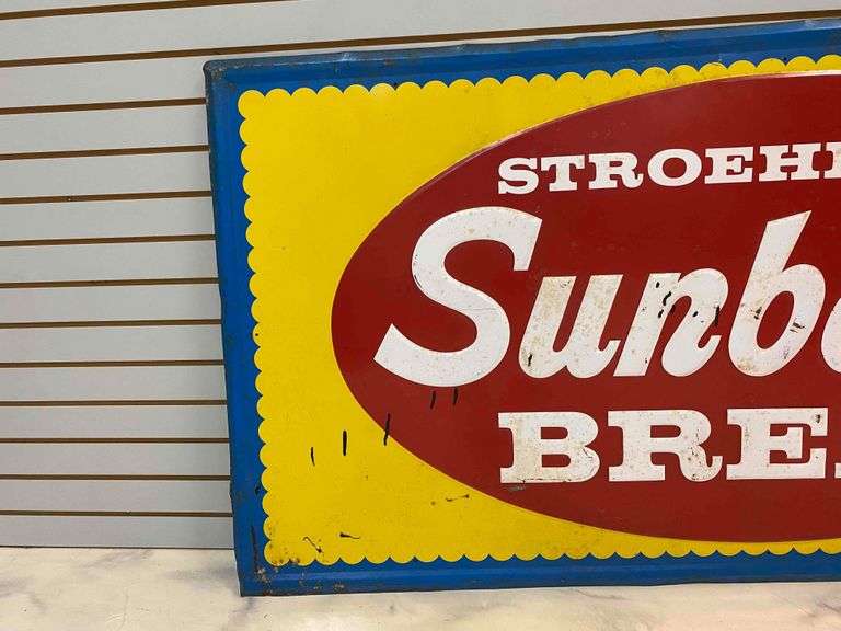 Stroehmann Sunbeam Bread Advertising Sign - Matthew Bullock Auctioneers