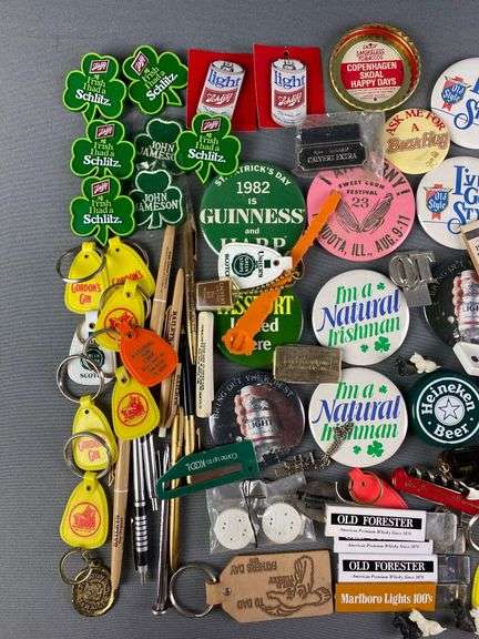 Group of Assorted Advertising Items - Matthew Bullock Auctioneers