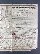 Chicago Outer Belt Line Elgin Joliet and Eastern Railway Map - Matthew ...
