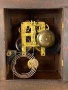 Wood Mantel Clock - Matthew Bullock Auctioneers