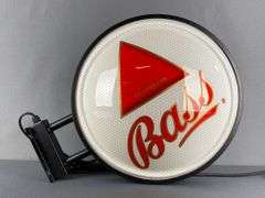 Bass Brewery Light Up Advertising Outdoor Pub Sign - Matthew Bullock ...