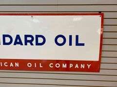 Vintage Standard Oil Advertising Porcelain Sign - Matthew Bullock ...
