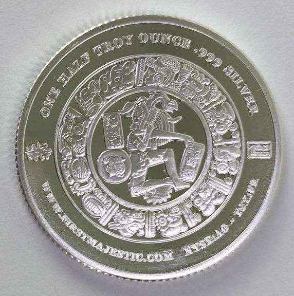 First Majestic Silver Corp 1/2 oz .999 Fine Silver Round - Matthew ...