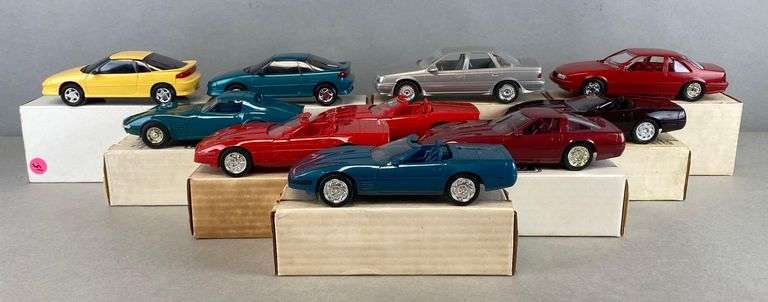 Group of 10 ERTL Plastic Dealership Promo Cars - Matthew Bullock ...