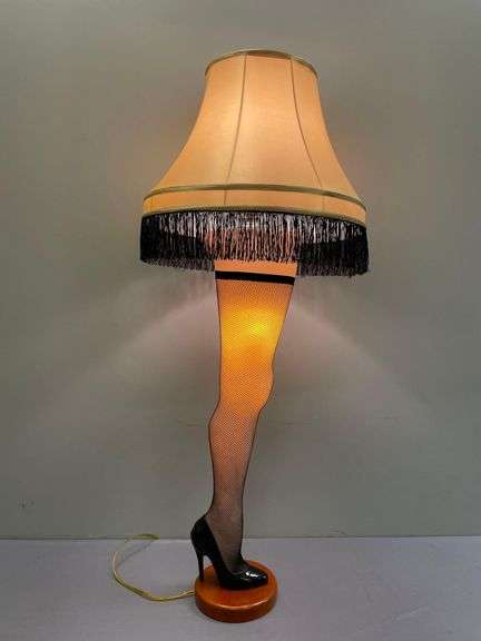 A Christmas Story Full Size Leg Lamp - Matthew Bullock Auctioneers