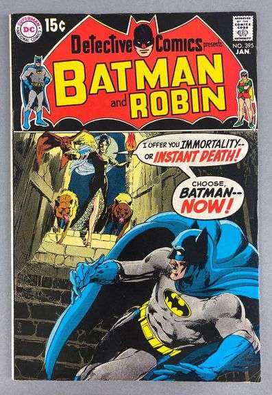DC Comics Batman and Robin No. 395 - Matthew Bullock Auctioneers