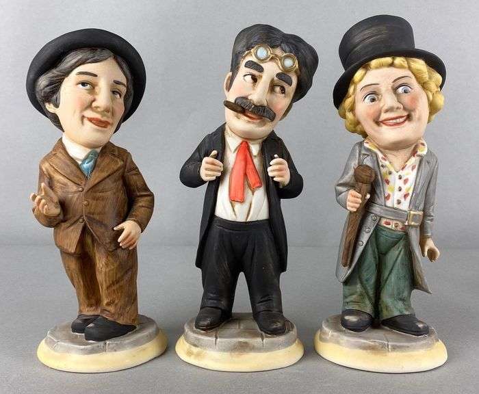 Group of 3 Royal Crown The Marx Brothers Porcelain Figures - Matthew ...
