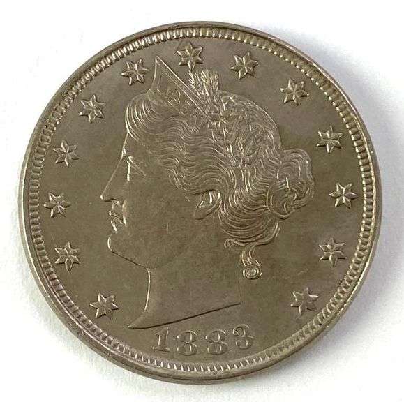1883 Liberty Head Nickel Uncirculated - Matthew Bullock Auctioneers