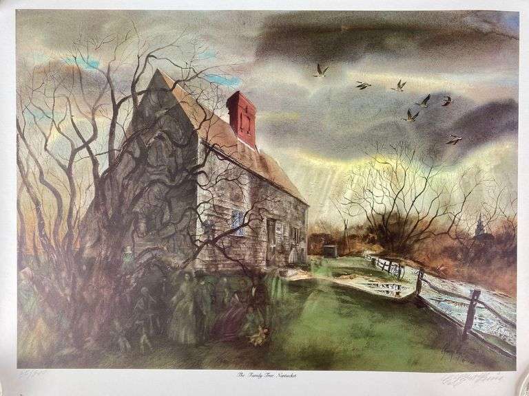 C. Robert Perrin The Family Tree Nantucket Print - Matthew Bullock ...