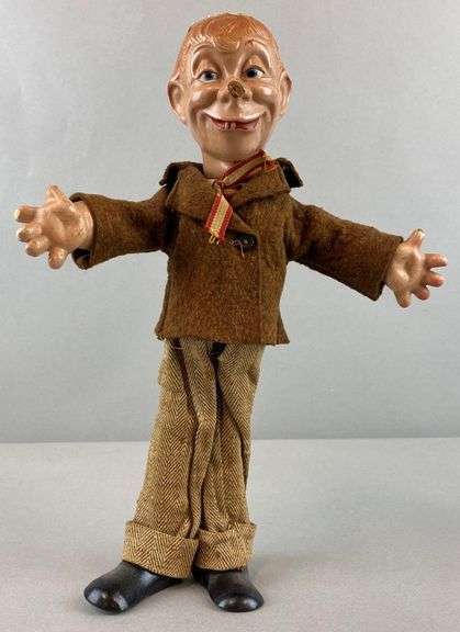 Vintage Ideal Mortimer Snerd Composite Flexy Doll Matthew Bullock