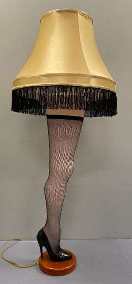 A Christmas Story Full Size Leg Lamp - Matthew Bullock Auctioneers