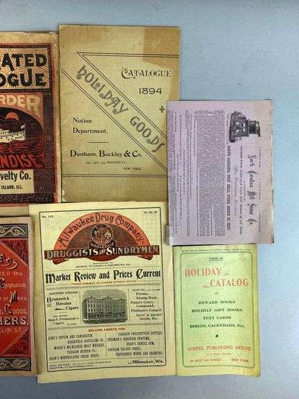 Group Of 8 Assorted Catalogs - Matthew Bullock Auctioneers