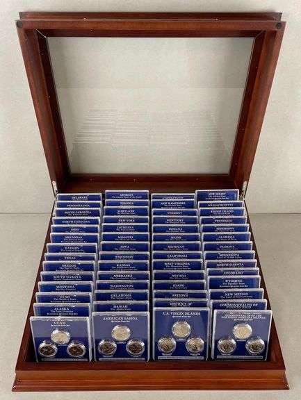 The Complete U.S. Statehood Quarters Collection - Matthew Bullock ...