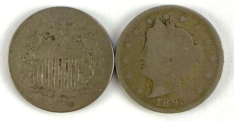 Group of (2) Nickels - Matthew Bullock Auctioneers