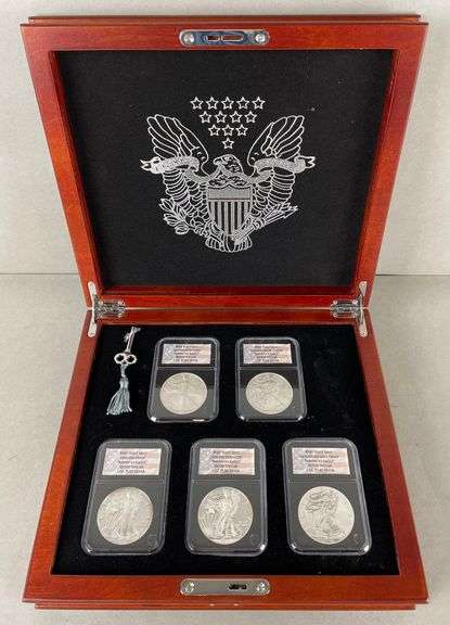 The West Point Mint American Silver Dollar Collection - Matthew Bullock ...