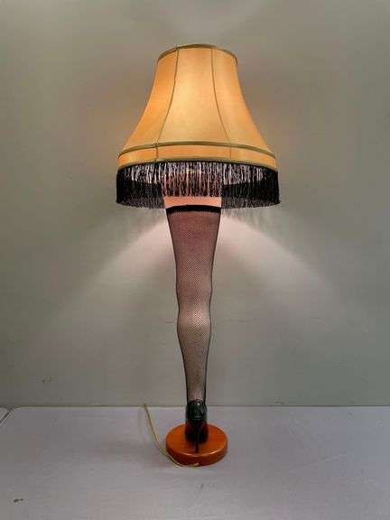 A Christmas Story Full Size Leg Lamp - Matthew Bullock Auctioneers