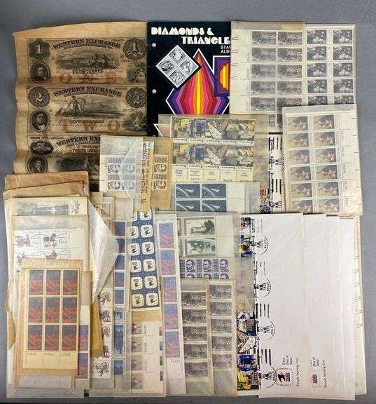 Group of Assorted Stamps - Matthew Bullock Auctioneers