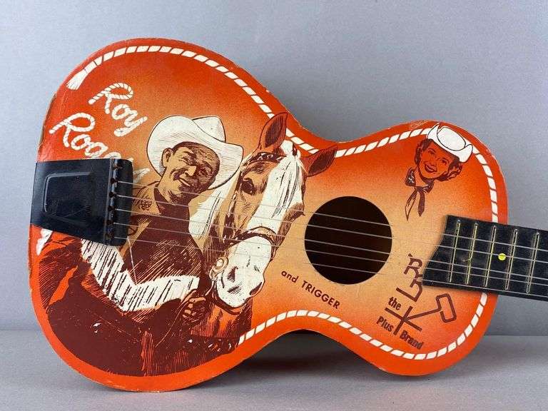 Roy Rogers and Trigger Childrens Guitar - Matthew Bullock Auctioneers