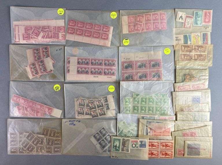 Group of Assorted Uncirculated Stamps - Matthew Bullock Auctioneers