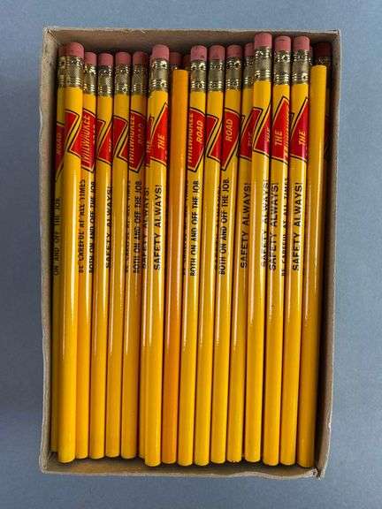 One Gross Box of The Milwaukee Road Safety Pencils - Matthew Bullock ...