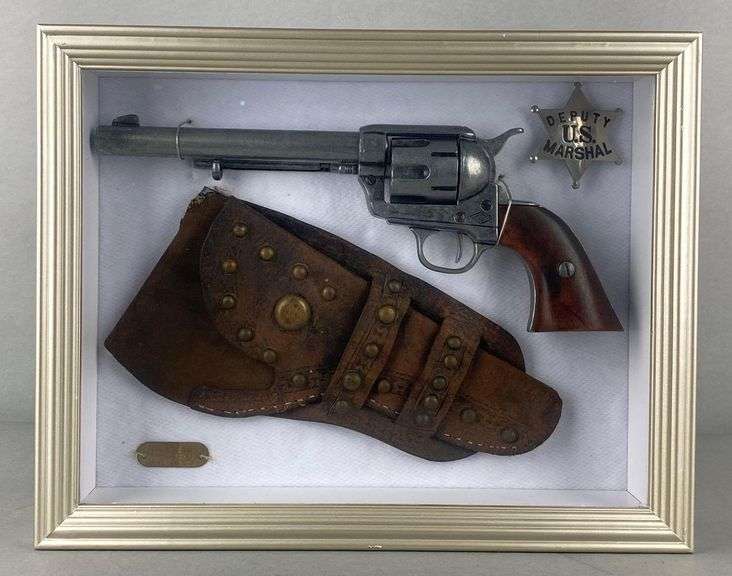 Vintage BKA 98 Prop Revolver with MGM Studios Tag and Display - Matthew ...