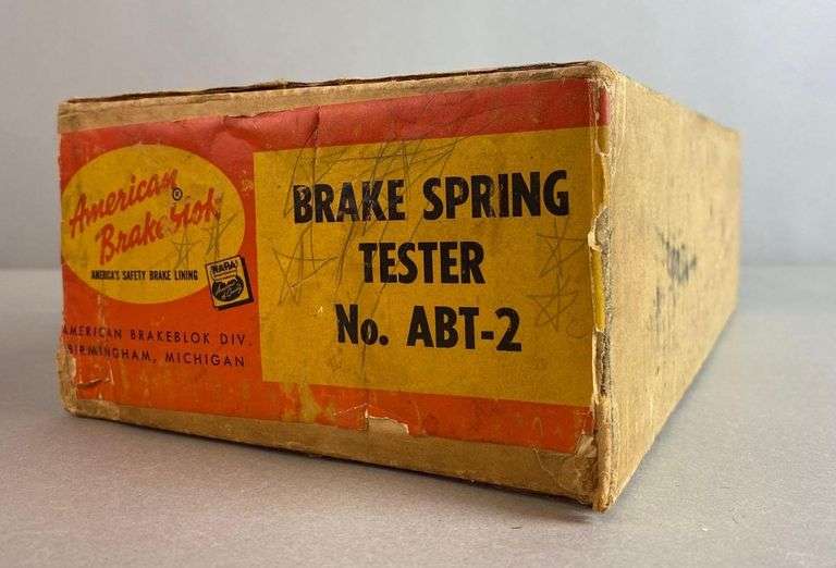 American Brakeblok Brake Spring Tested No. ABT-2 - Matthew Bullock ...