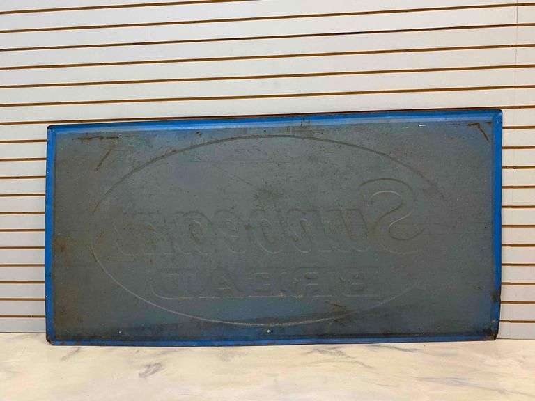 Stroehmann Sunbeam Bread Advertising Sign - Matthew Bullock Auctioneers