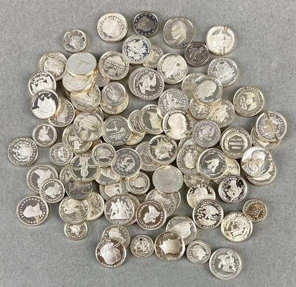 Group of Assorted Miniature Coins - Matthew Bullock Auctioneers