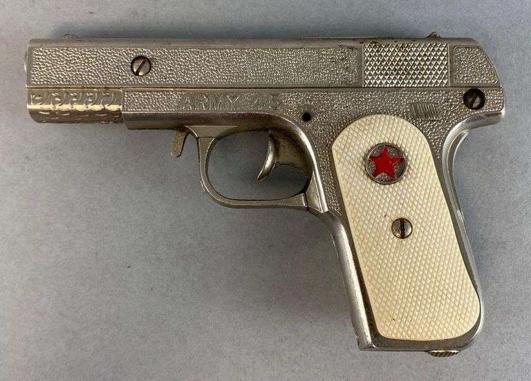 Hubley Army 45 Die-Cast Cap Gun - Matthew Bullock Auctioneers