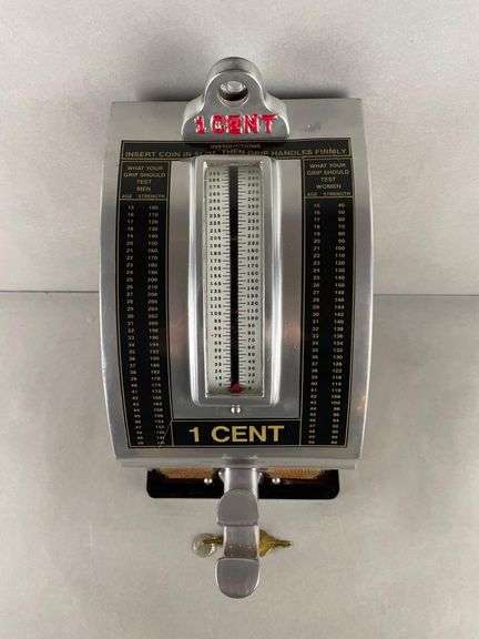 Vintage Coin-Operated Test your Grip Arcade Machine - Matthew Bullock ...