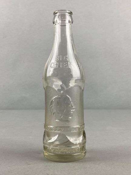Big Chief Coca Cola Glass Bottle - Matthew Bullock Auctioneers