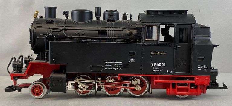 LGB No. 99 6001 G Scale Motorized Steam Locomotive - Matthew Bullock ...
