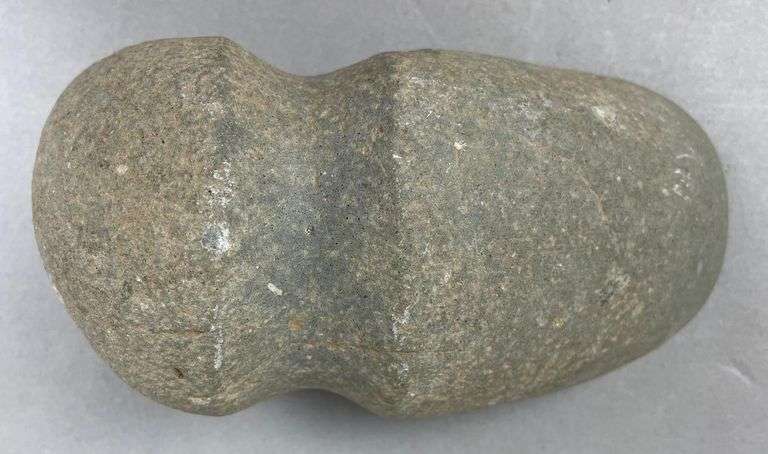 Native American Full Groove Axe Artifact - Matthew Bullock Auctioneers