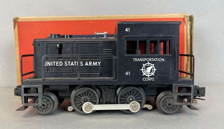 Lionel O Scale No. 41 U.S. Army Transportation Corps Switcher - Matthew ...