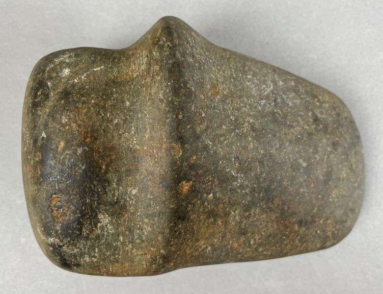 Native American 3/4 Groove Axe Artifact - Matthew Bullock Auctioneers