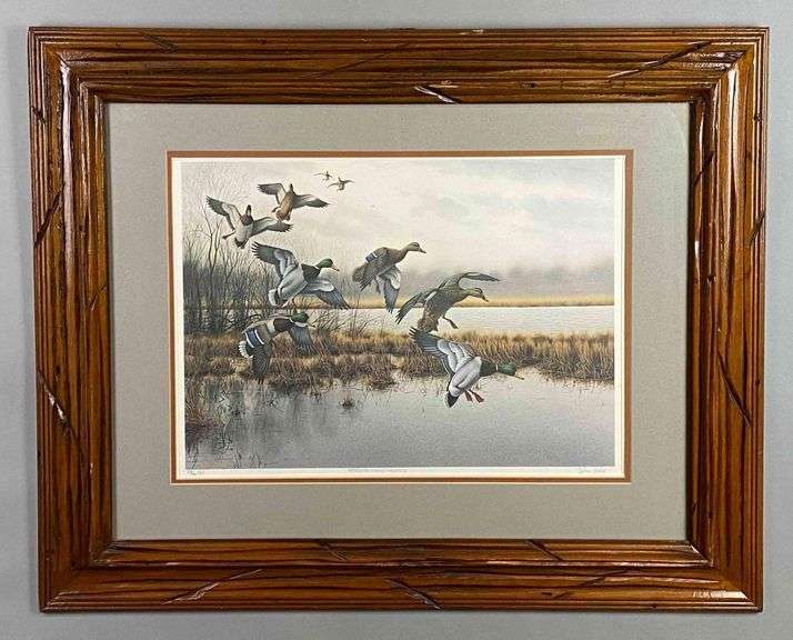 John Bald Princeton Illinois Marsh/Mallards Limited Edition Print ...