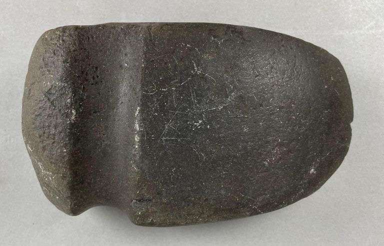 Native American 3 4 Groove Axe Artifact Matthew Bullock Auctioneers