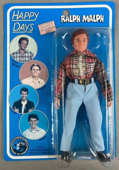 Mego Happy Days Ralph Malph Action Figure - Matthew Bullock Auctioneers