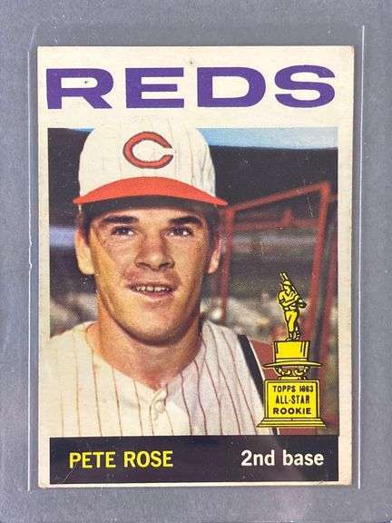 1964 Topps Pete Rose #125 - Matthew Bullock Auctioneers