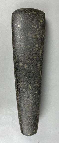 Native American Ceremonial Celt Artifact - Matthew Bullock Auctioneers