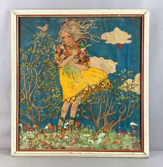 Franz Cizek Herta Zuckermann Lithograph - Matthew Bullock Auctioneers