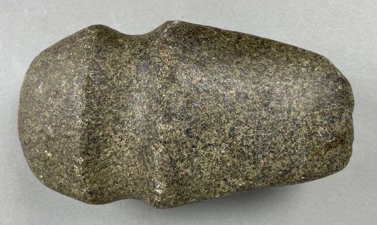 Native American Full Groove Axe Artifact - Matthew Bullock Auctioneers
