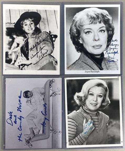 Group of 4 Celebrity Signed Photographs No COA - Matthew Bullock ...