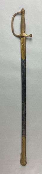 Antique Civil War Musicians Sword with Scabbard - Matthew Bullock ...