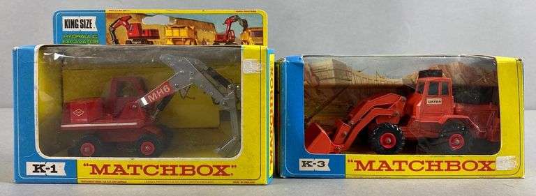 Group of 2 Matchbox Construction Die-Cast Vehicles - Matthew Bullock ...